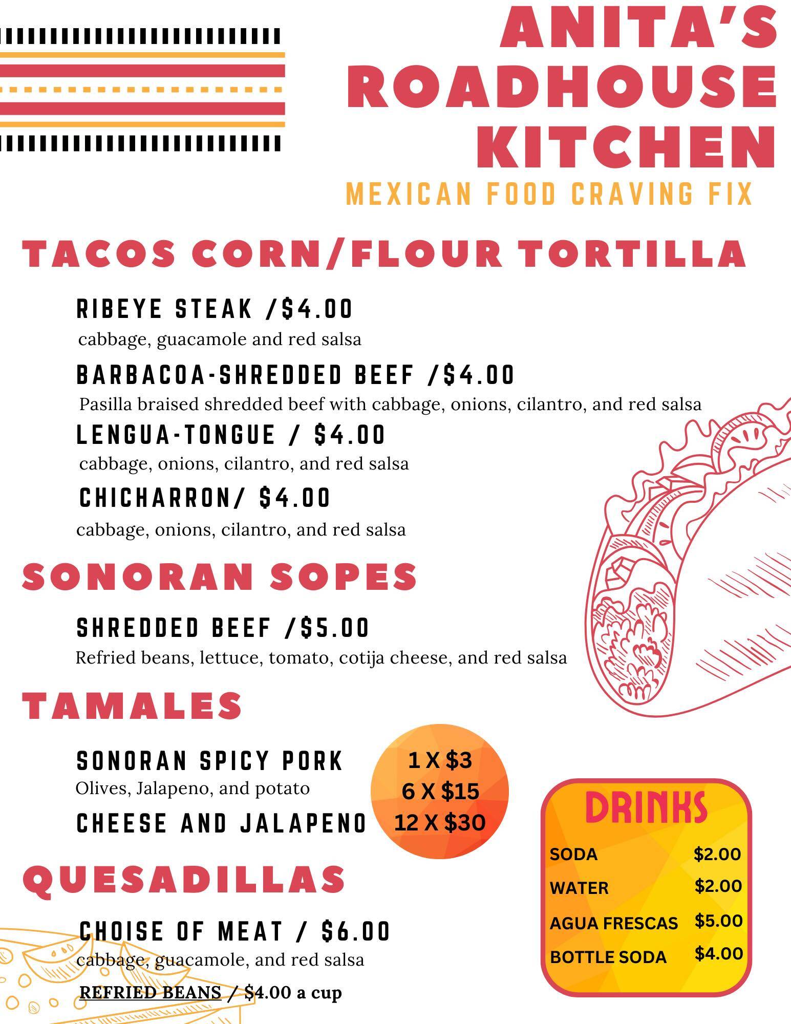 Satisfy Your Cravings with Anita’s RoadHouse Kitchen Food Truck ...