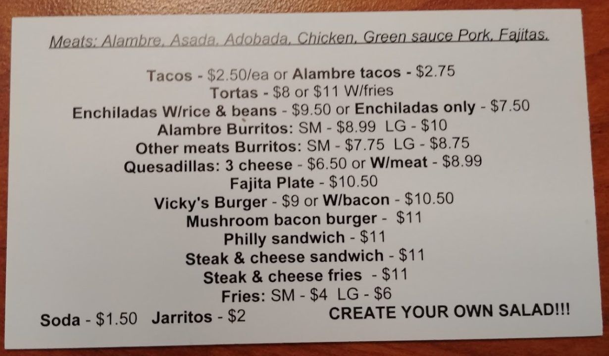 Enjoy Fresh and Tasty Food from Vicky's Kitchen Food Truck